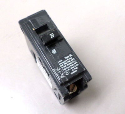 SIEMENS B120 Bolt-On Circuit Breaker Type BL 20A, 120/240V, 1 Pole | eBay