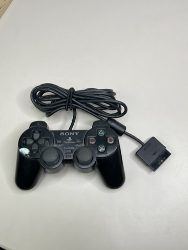 PS2 Playstation 2 Dualshock Controller OEM Black For Parts/Repair SCPH ...