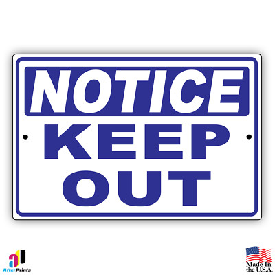 Safety Signage - Metal Safety Sign