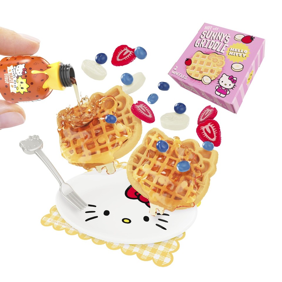 Miniverse Hello Kitty - WAFFLES - Make it Mini Food Sanrio NEW! Open ...