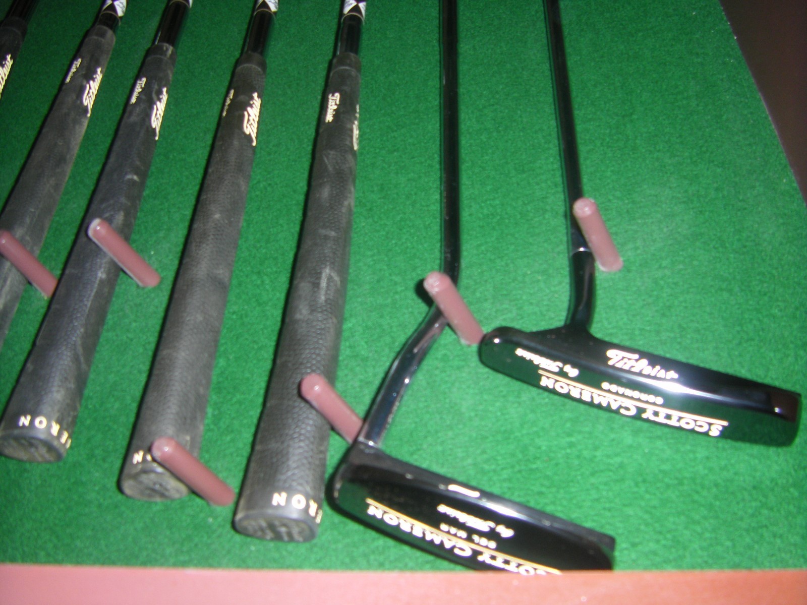 Rare Titleist ScOtTy CaMeRoN 7 Putters Wall Display 2024 US Pinehurst ...