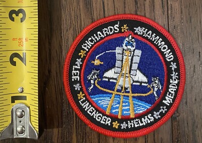 STS-64 - Richards, Hammond, Lee, Linenger, Helms, Meade Mission Patch NASA | eBay