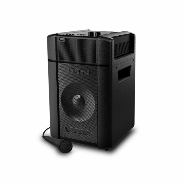ION Audio Projector Plus Bluetooth HDMI USB 30-150'' Battery Portable ...