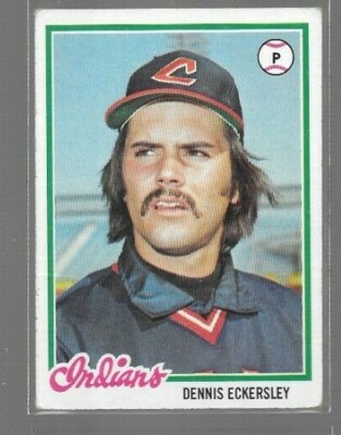 1978 Topps Dennis Eckersley #122 G-VG o/c w/creases Indians | eBay