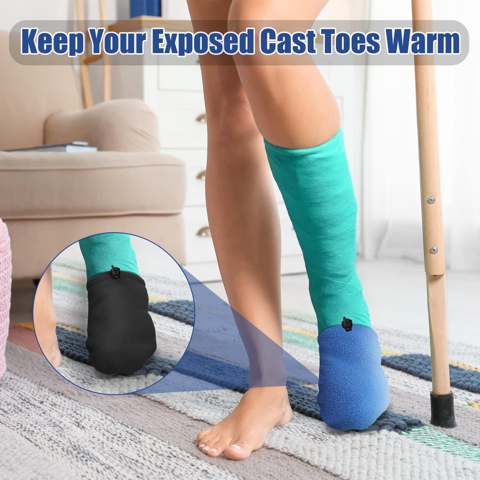 4 Pack Foot Cast Toe Cover Socks Finger Cast Sock for Men and Women | eBay