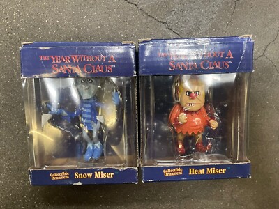 Neca Hallmark The Year Without a Santa Claus Snow Miser and Heat Miser ...
