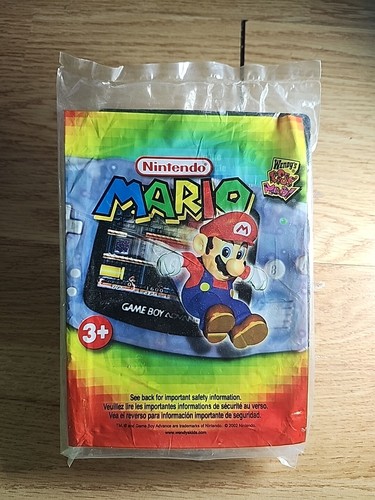 Super Mario World Wendys Happy Kids Meal Nintendo Gameboy Action Figure ...