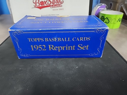 1952 Topps reprint Baseball Factory Set. Original Box Opened And ...