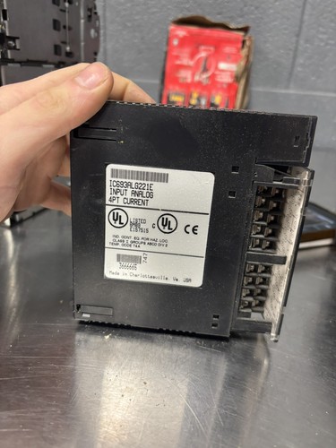 GE FANUC INPUT ANALOG MODULE IC693ALG221E 4PT CURRENT USED | eBay