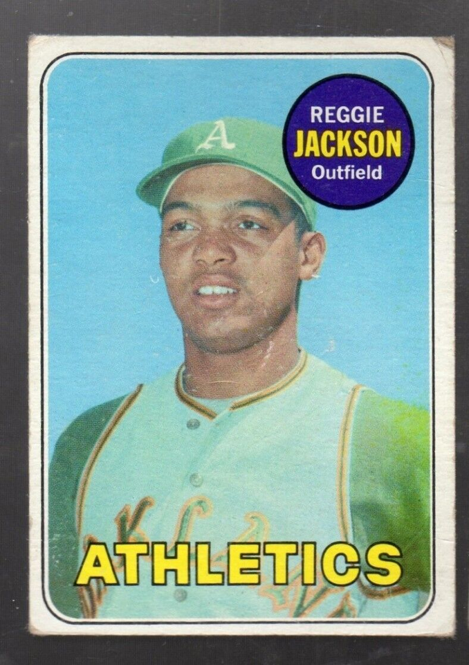 Reggie Jackson Rookie and 2nd year cards. 1969 and 1970. | eBay
