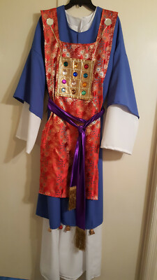 Biblical High Priest Costume for Bible Dramas, Nativity Scenes, Made in ...