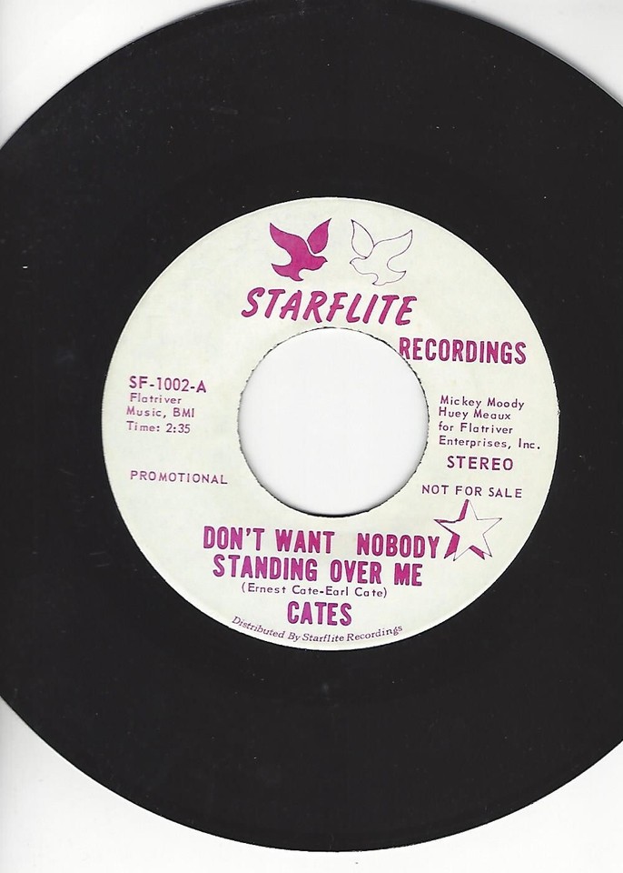 TEX-MEX /SOUL- CATES- "HITCH HIKE DOWN THE ROAD"- STARFLITE 1002- NM | eBay