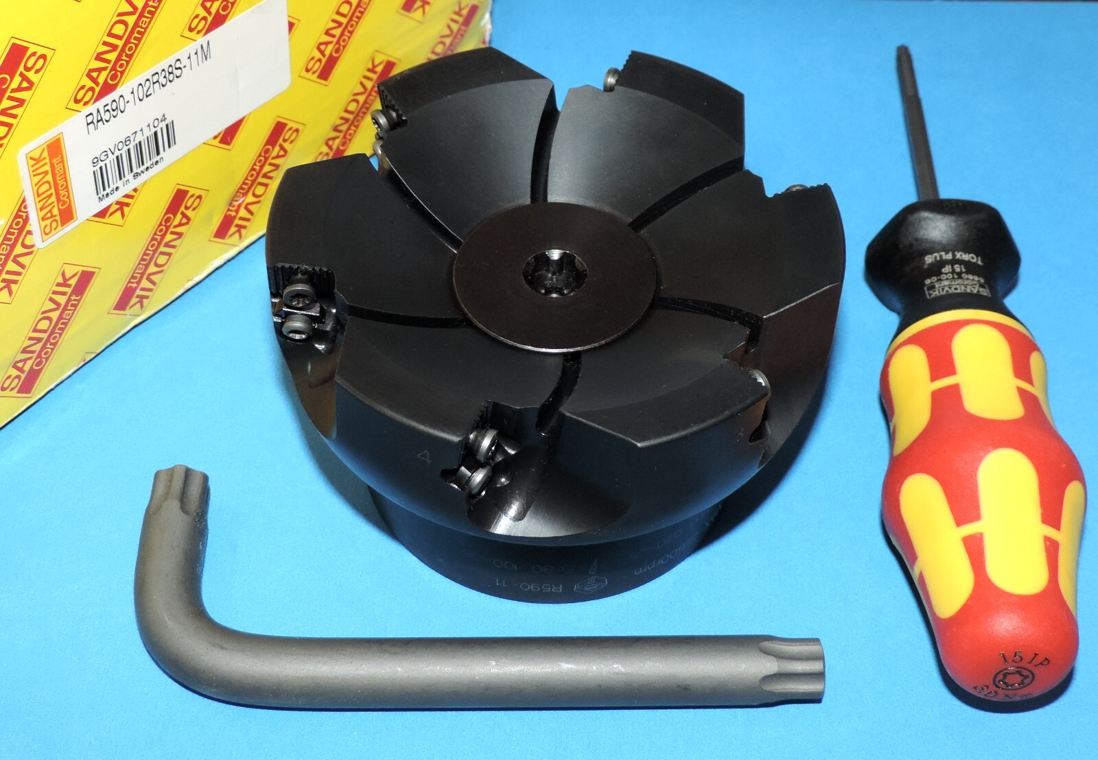 NEW Sandvik 4" CoroMill Century Square Shoulder Face Mill (RA590 ...