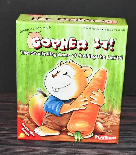 GOPHER IT! Card Game| Reinhard Staupe | Playroom Entertainment VG | eBay