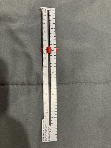 Vintage Penneys JC Penney Handee Gauge Slide Ruler for Sewing 6" | eBay