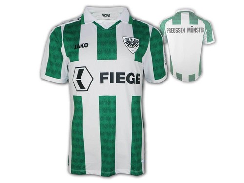 Sc Preußen Münster Home Jersey 24 25 Jako Preusse Fan Shirt Size M-5XL ...