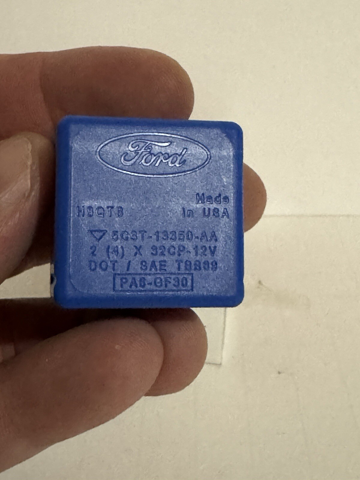 Genuine OEM Ford Flasher Relay 5C3Z13350AA MOTORCRAFT Sf633 for sale ...