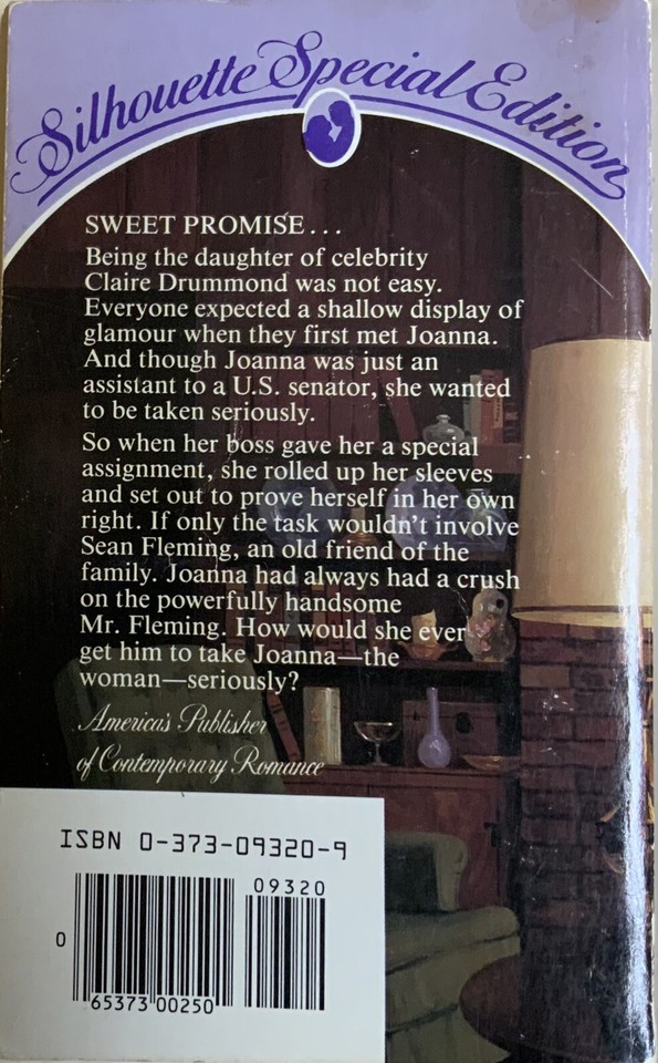Sweet Promise by Ginna Gray (1986, Trade Paperback) 9780373093205| eBay