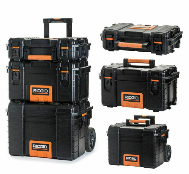 RIDGID 22 Inch Pro Tool Box - Black (1000543428) for sale online | eBay