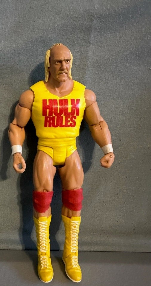WWE Mattel Hulk Hogan Basic Action Figure | eBay