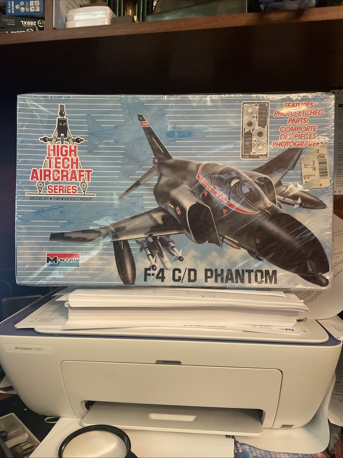 Monogram 1/48 F-4C/D Phantom Plastic Model Kit 5831 High Tech Series ...