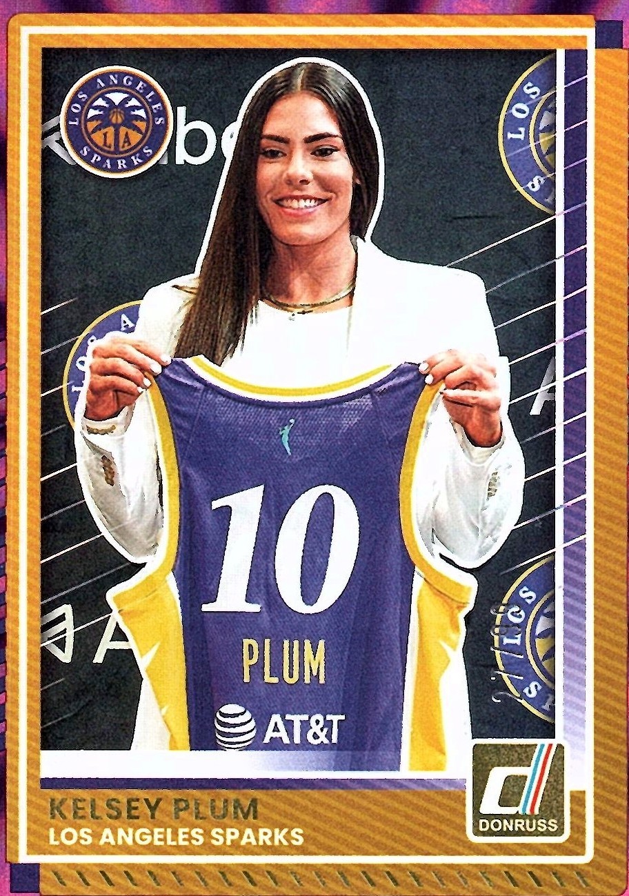 2025 Panini Donruss WNBA - Kelsey Plum #12 Purple Laser /99 for sale ...