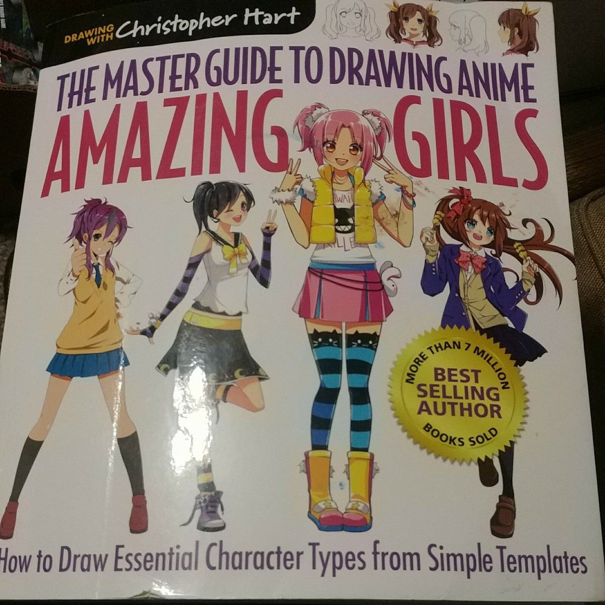 People Drowing Anime Books