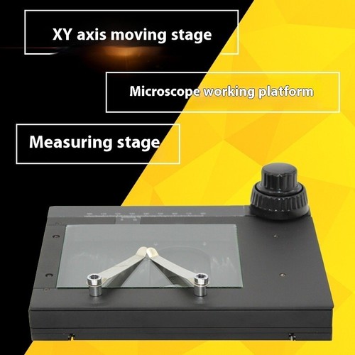 Microscope XY Fine-tuning Mobile Stage Monocular Body Vision Horizontal ...