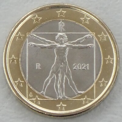 1 E.uro Coin Italy 2021 Uncirculated | eBay