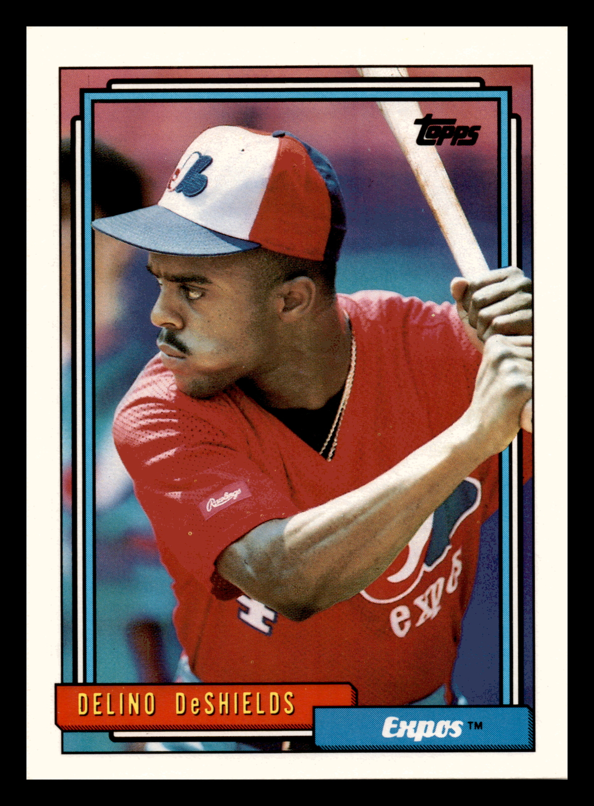 1992 Topps Delino DeShields Montreal Expos #515 Centered Mint | eBay