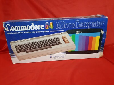 COMPUTER VINTAGE COMMODORE 64 anno 1984 C64 + Unità a nastro | eBay