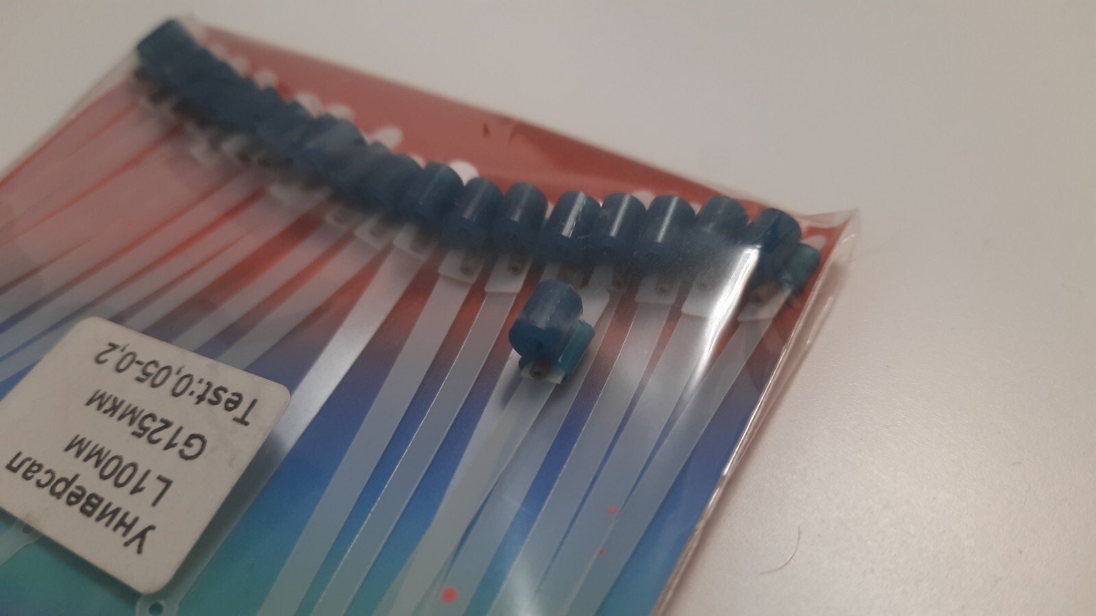 20pcs Ice Fishing Spring Bobbers Indicators Lavsan 125mk Test 0.05-0.2 ...