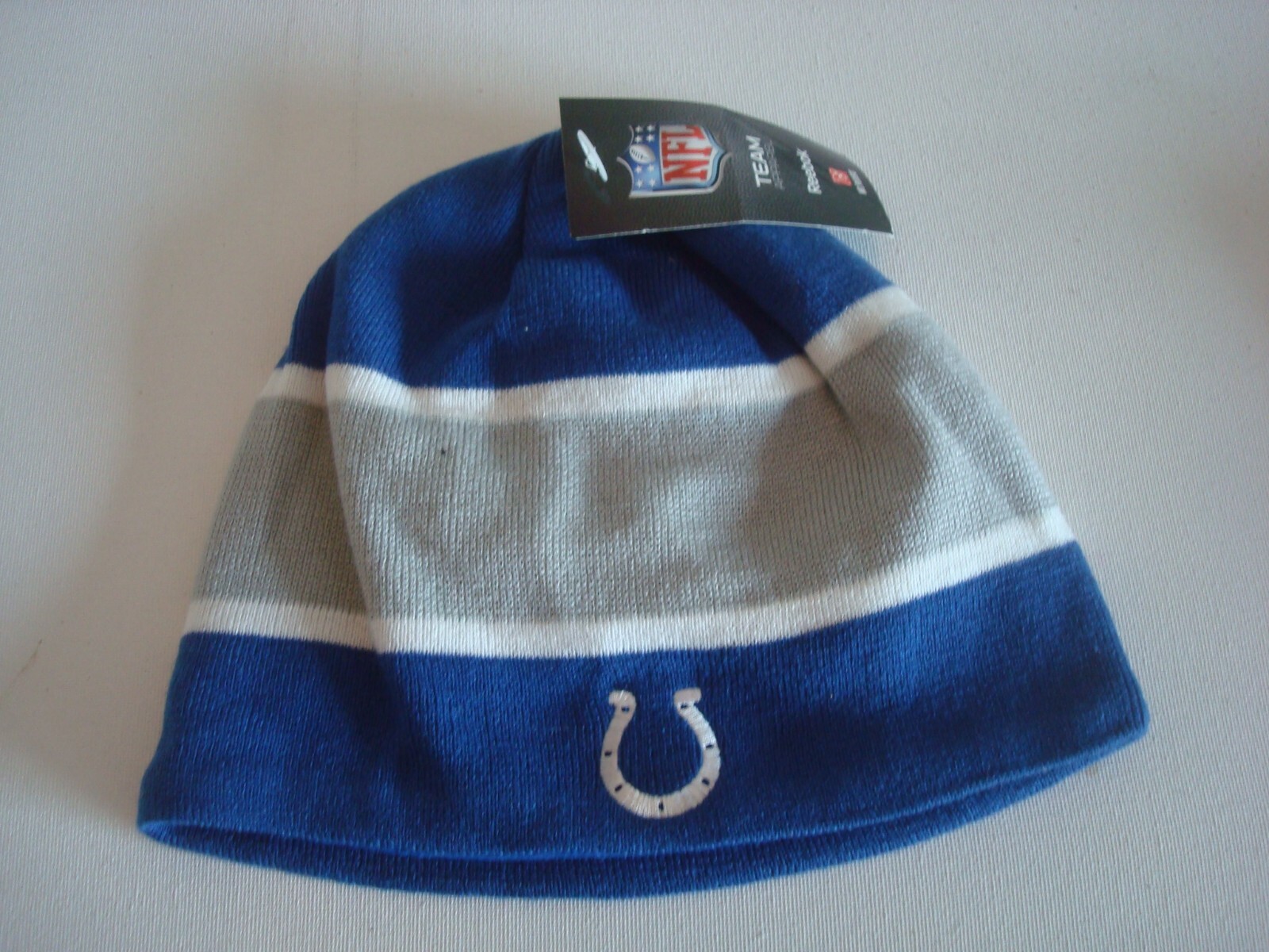 INDIANAPOLIS COLTS MANNING toque TOBOGGAN KNIT VINTAGE BEANIE SKULL HAT ...