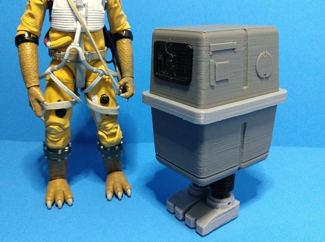 1/12 Scale Trash Bot v4 figure compatible with Star Wars The Black ...