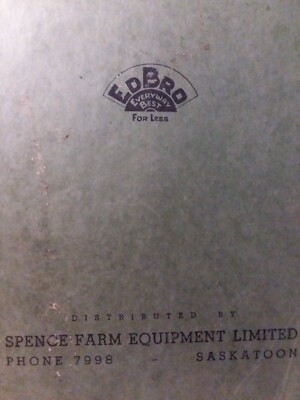 Edbro Hoist & Hydraulic Power Hoist Installation Manual 1951 Spence ...