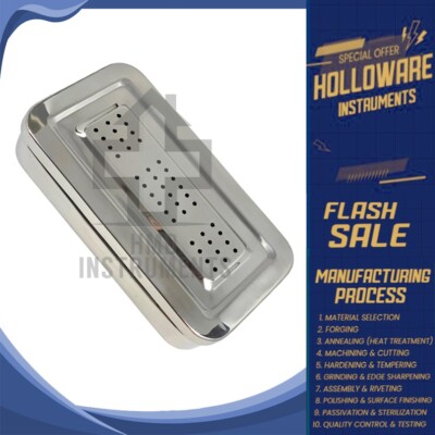 Perforated Surgical Instrument Box – Stainless Steel Organized Storage ...
