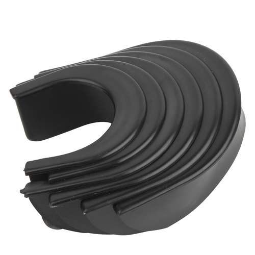 6 Pcs Billiard Pool Table Hole Pocket Rubber Liners Accessory Set ZO ...