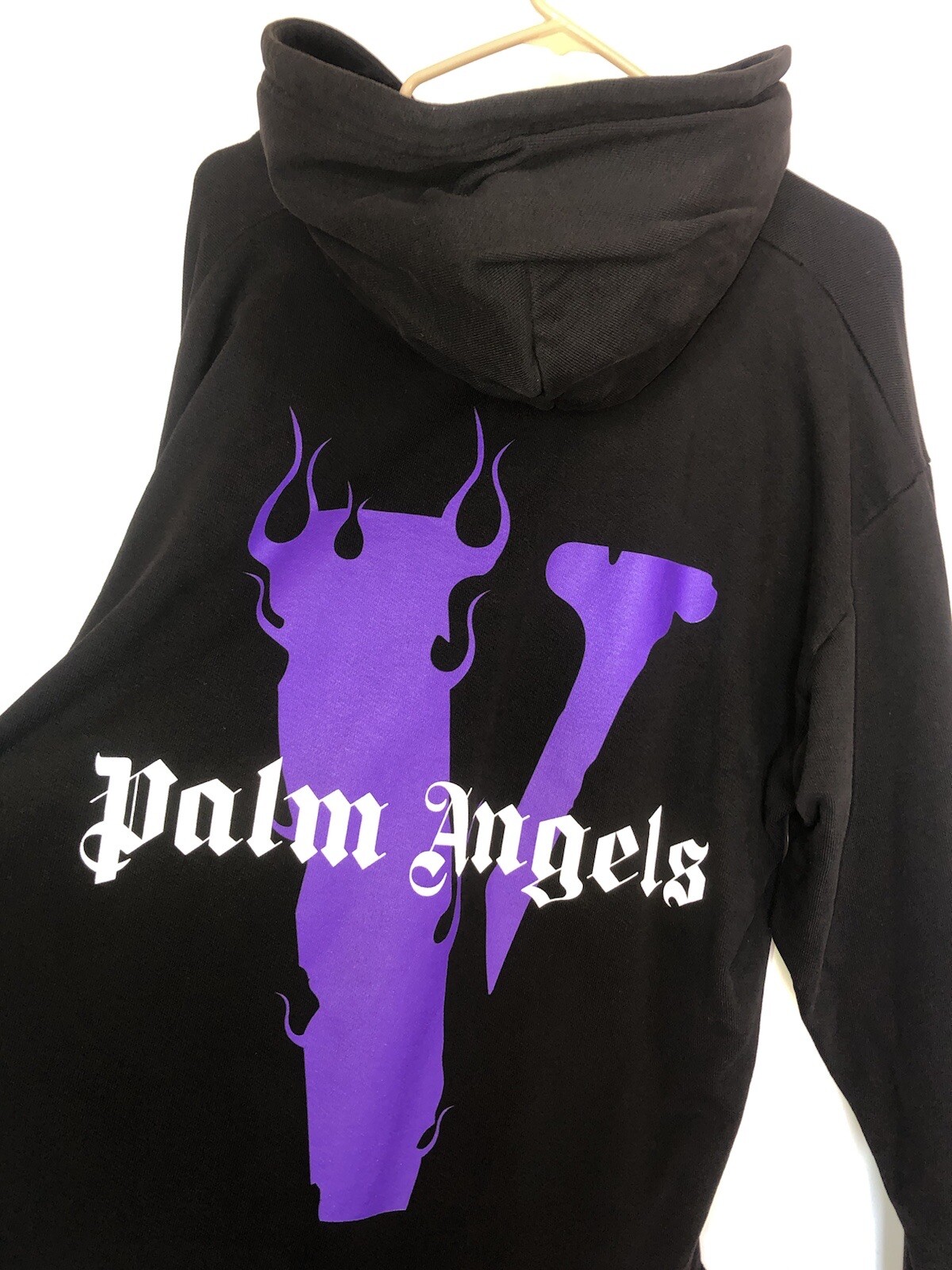 Vlone x Palm Angels Art Basel Miami Flame Cropped Hoo… - Gem