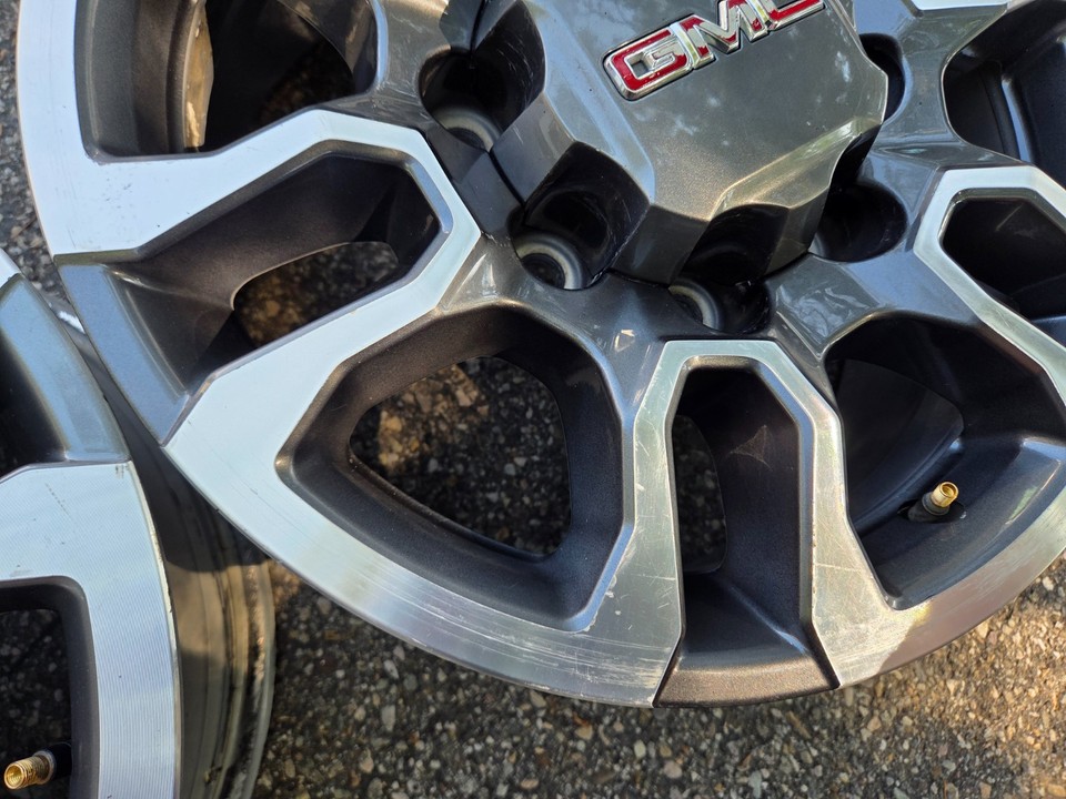 18" GMC SIERRA 2500 AT4X HD CHEVY OEM FACTORY STOCK WHEELS RIMS 8X180 ...