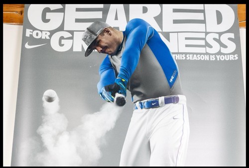 Huge Nike Gear Mike Trout STORE DISPLAY 120”x 48” Vinyl. Rare | eBay