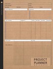 Project Planner Notebook: Project and Task Management Workbook With Checklist an | eBay
