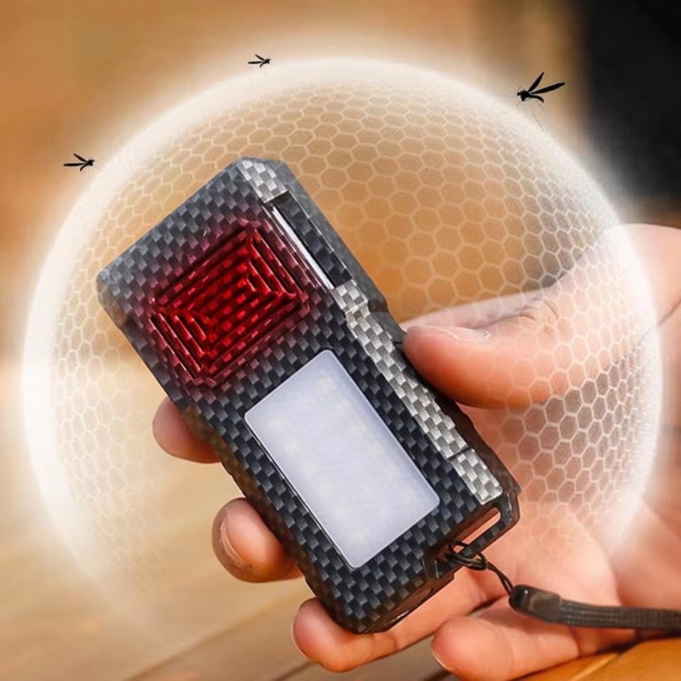 Rechargeable Fly Zapper Outdoor Insect Repeller for Camping, Hiking ...