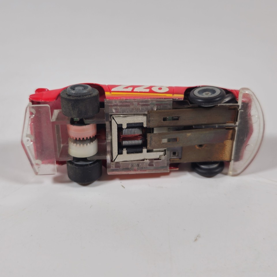 Vintage Tyco Camaro Z-28 Red and White Ho Slotless Car | eBay