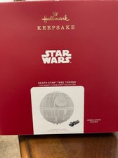 Star Wars Hallmark Death Star Musical Tree Topper