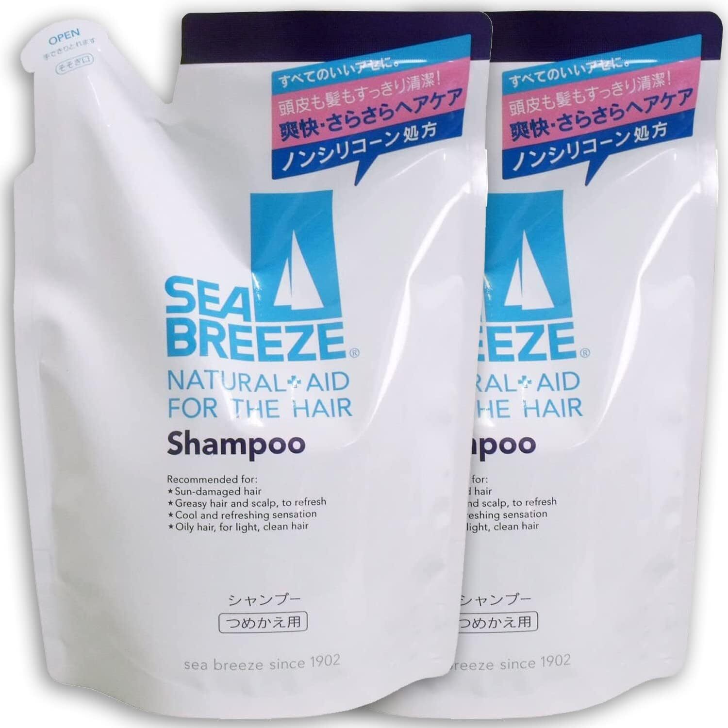 [Bulk Purchase] Sea Breeze Shampoo Refill 400ml x 2 sets | eBay