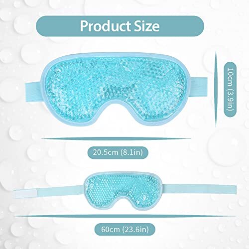 Cold Eye Mask Cooling Eye Mask for Dry Eyes, Gel Eye Mask Eye Ice Pack ...