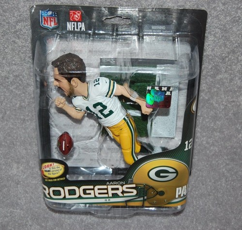 GREEN BAY PACKERS AARON RODGERS #12 NFL SERIES 34 ACTION FIGURES CL ...