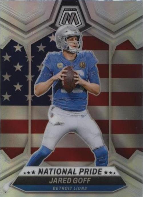 2024 Panini Mosaic - National Pride Jared Goff #252 Silver Prizm for ...