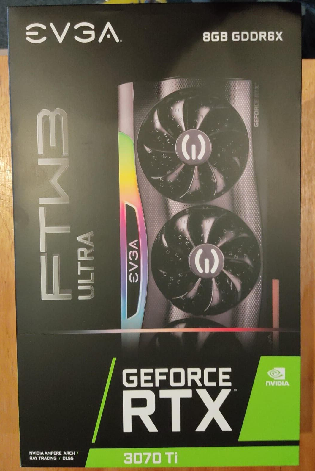 EVGA GeForce RTX 3070 Ti FTW3 ULTRA GAMING 8GB GDDR6X Graphics Card ...