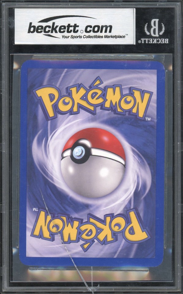 2003 Pokemon GERMAN Aquapolis Entei OVERSIZED Box Topper 5/12 BGS 9 ...